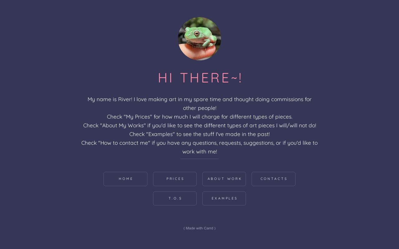 River's Commissions!